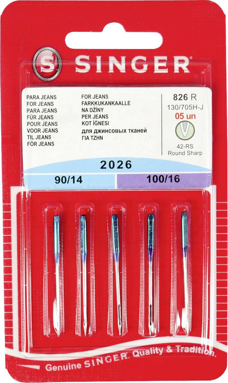 Singer 2026 5 x Single Sewing Needle - Sewing Machines Ireland